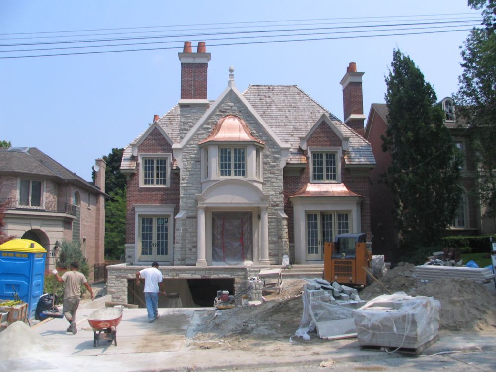 Canopies - Copperworks - Custom Copper & Copper Eavestroughs Toronto & GTA